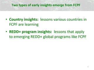 Forest Carbon Partnership Facility | PDF