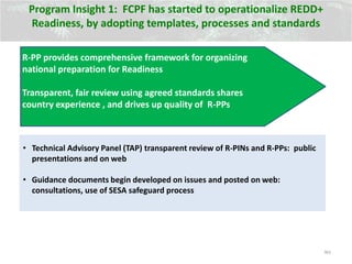 Forest Carbon Partnership Facility | PDF