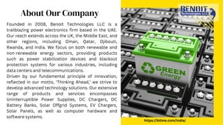 UPS Suppliers in India | BENOIT TECHNOLOGY.pdf