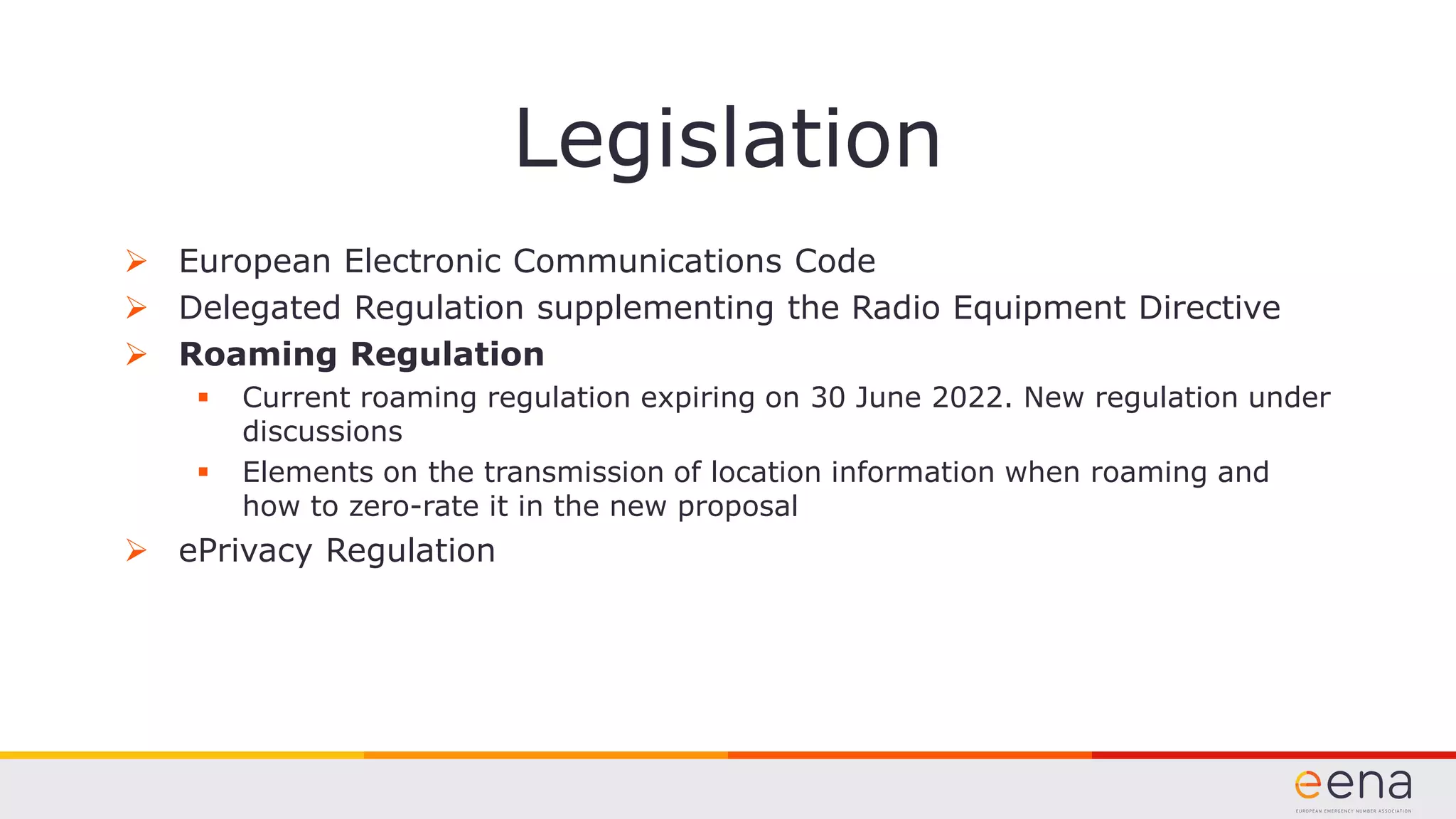EENA 2021 - Advanced Mobile Location (1/3) | PDF