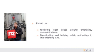 EENA 2021 - Advanced Mobile Location (1/3) | PDF