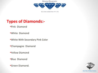 Benoni diamonds binary presentation | PPS