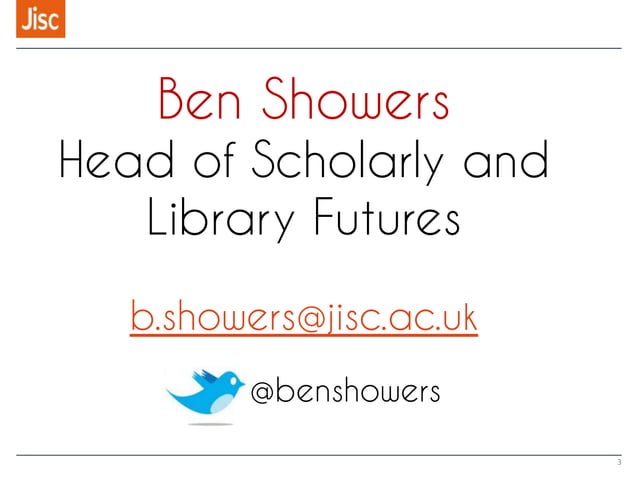 Ben showers #asl2014 keynote | PPT