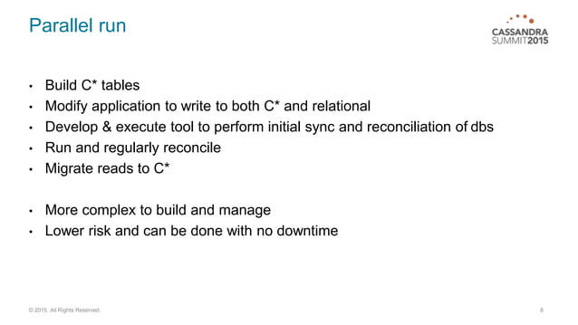 When And How To Migrate From A Relational Database To Cassandra Ppt