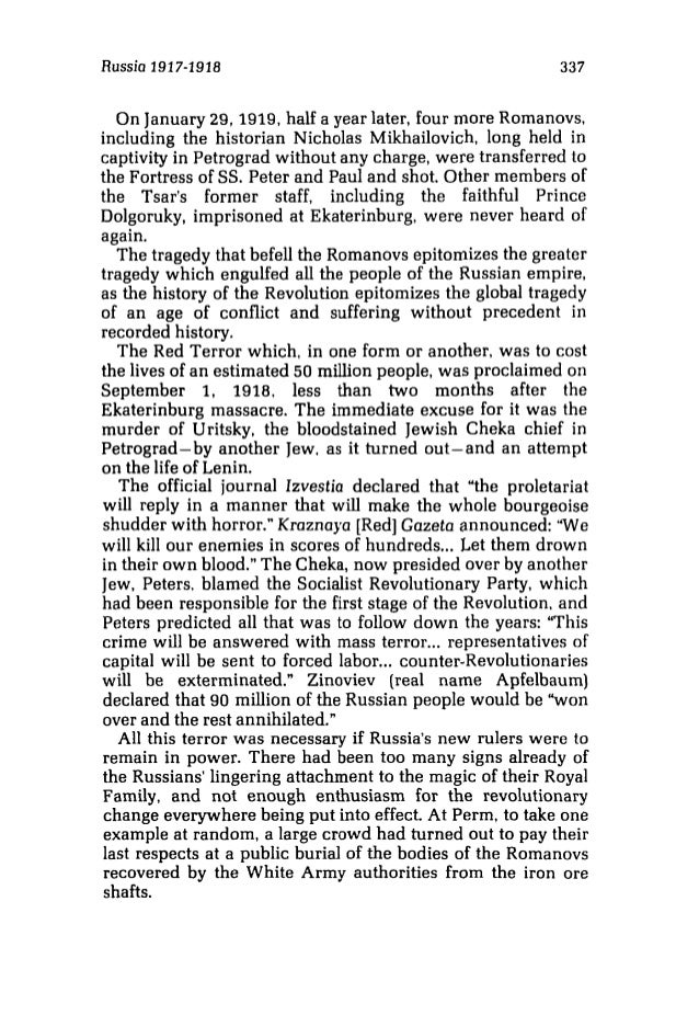 Benson, ivor russia 1917-1918 a key to the riddle of an age of conf…