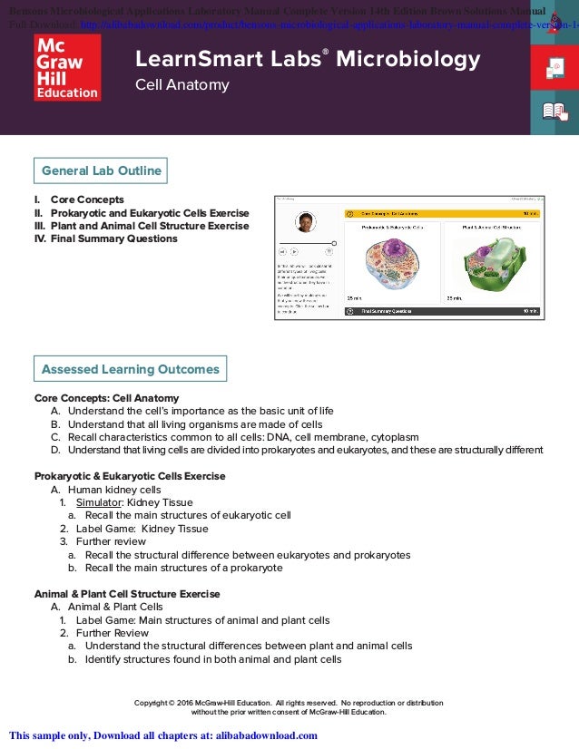 Bensons Microbiological Applications Laboratory Manual Complete Version ... Bensons Microbiological Applications Laboratory Manual Complete Version ...