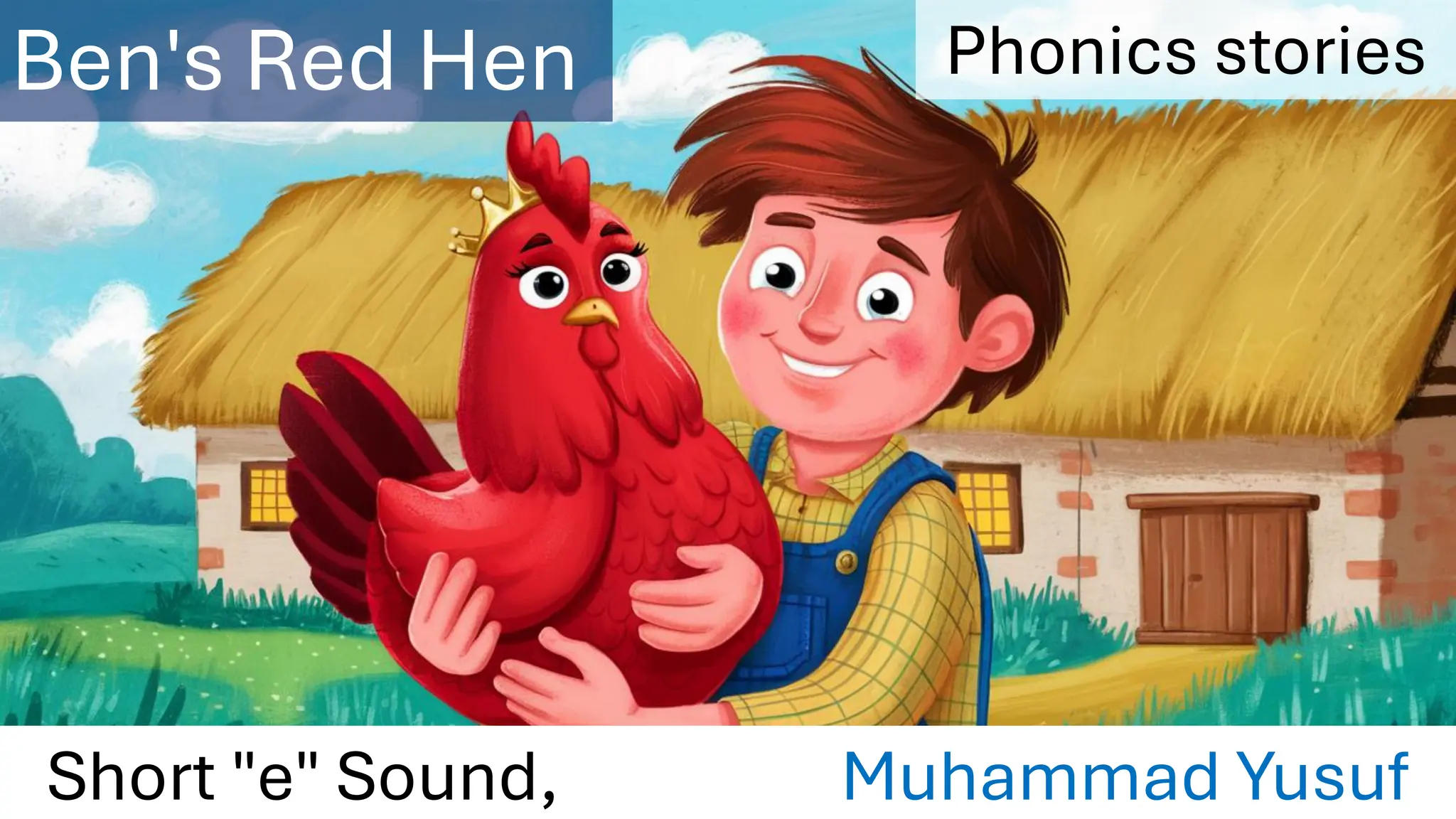 Early grade Reader, Ben's Red Hen, English.pdf