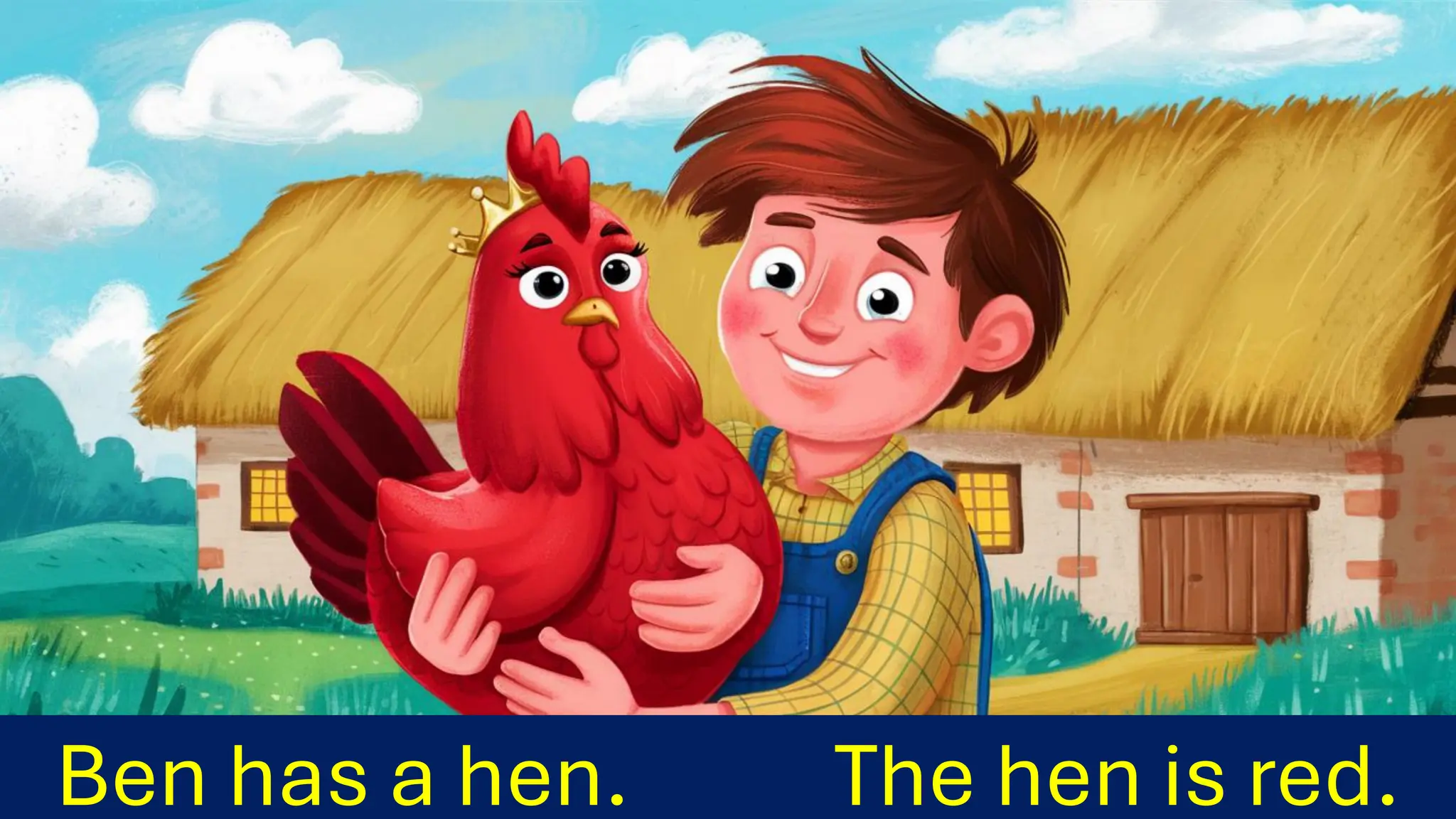 Early grade Reader, Ben's Red Hen, English.pdf