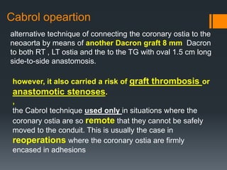 Aortic root surgery. Bentall operation | PPTX