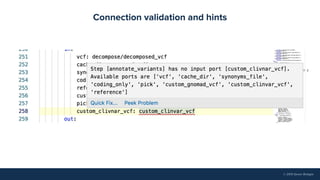 Rabix Benten: A language server for Common Workflow Language | PDF