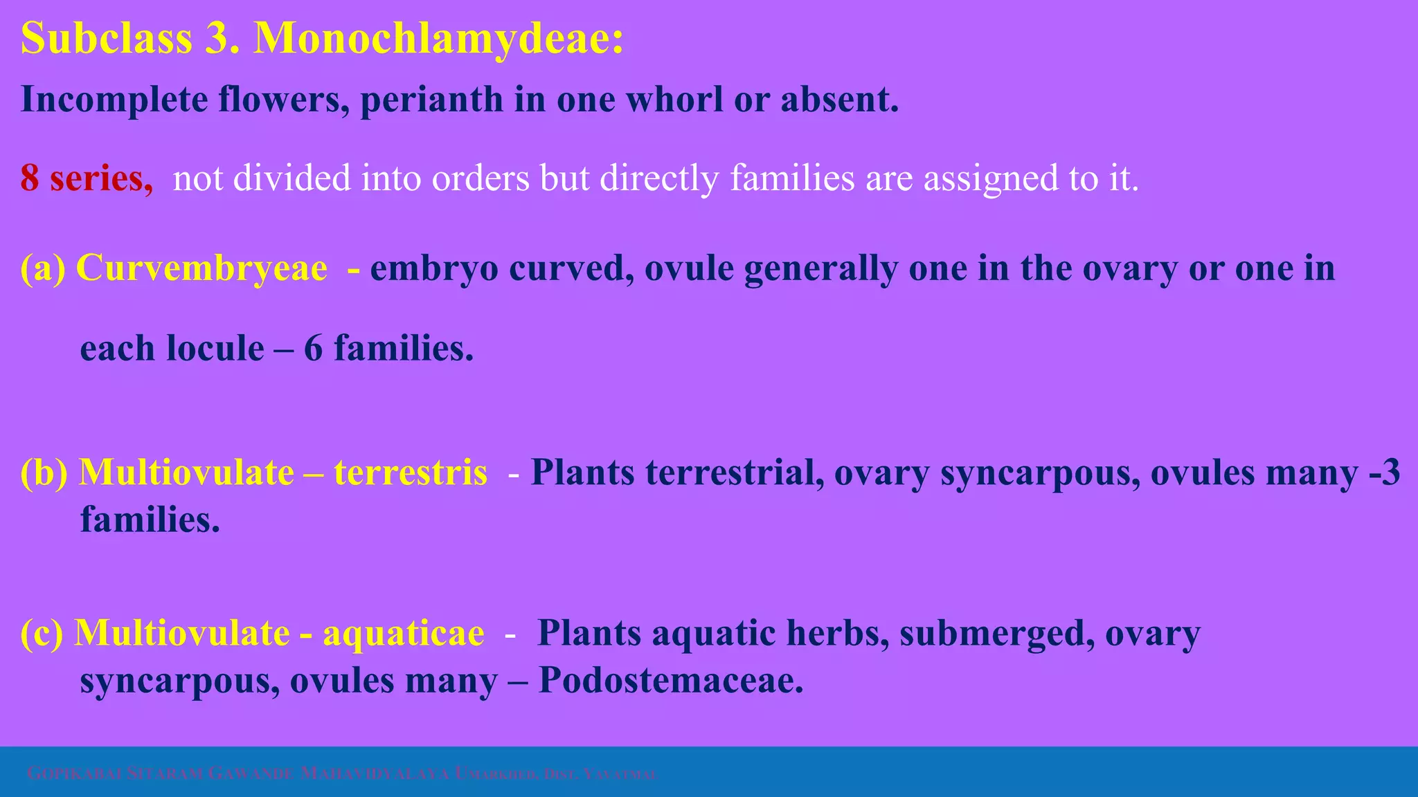 Bentham and Hookers Classification.pptx