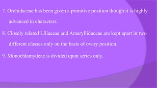 Bentham and Hookers Classification.pptx