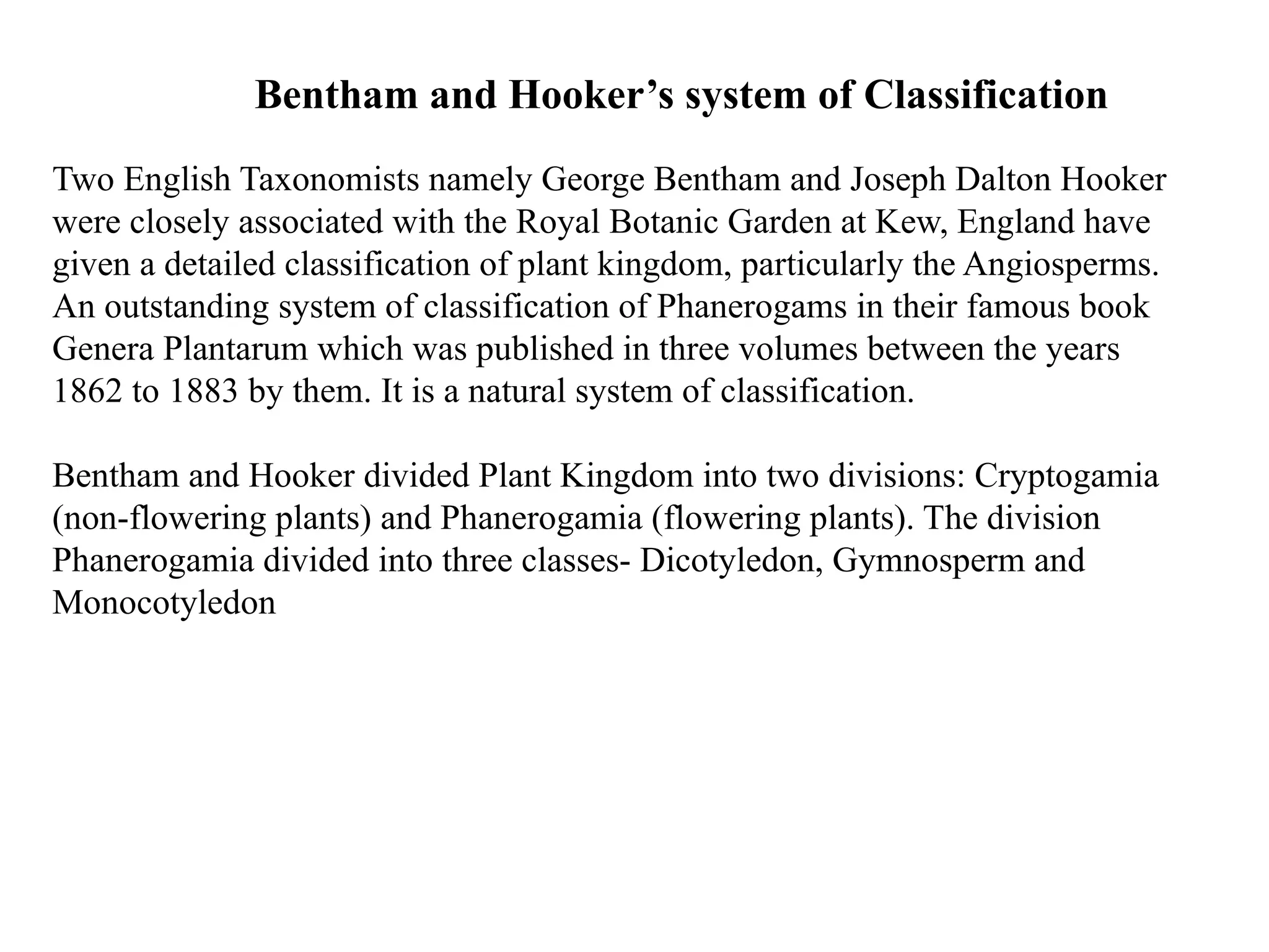 Bentham & hooker- natural system of classification.pptx