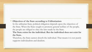 Benthamite Approach to Aggregate Welfare | PPTX