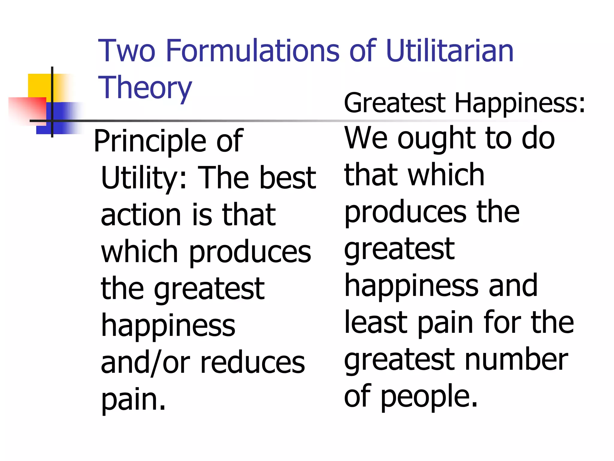 Bentham & Utilitarianism.ppt