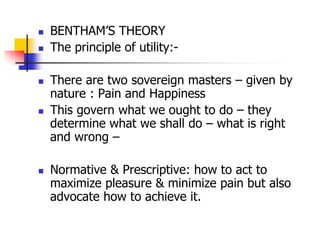 Bentham & Utilitarianism.ppt