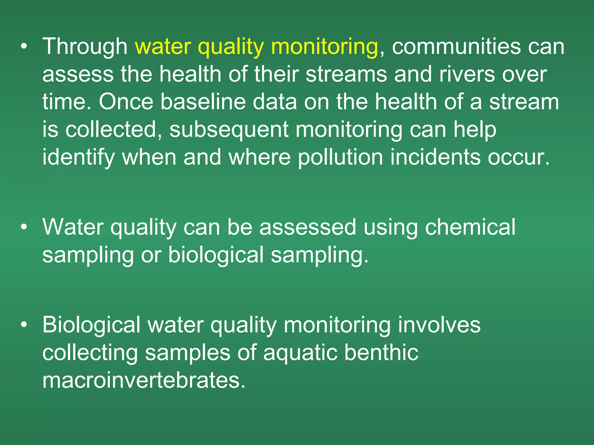 Benthic macroinvertebrates | PPT