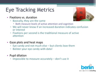 Eye tracking and neuromarketing primer | PDF