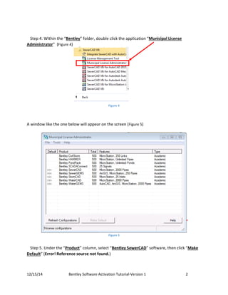 Bentley activation tutorial_final-01 | PDF