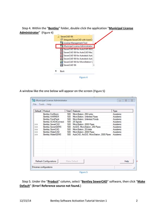 Bentley activation tutorial_final-01 | PDF