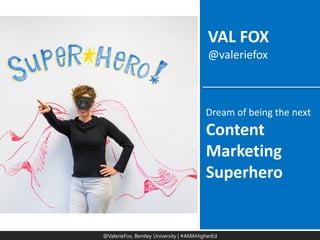 2014 AMA Higher Ed Presentation: Bentley University's PreparedU Project ...