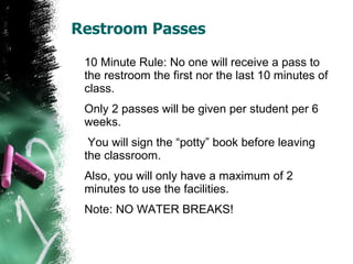 Benton Classroom Exp | PPT