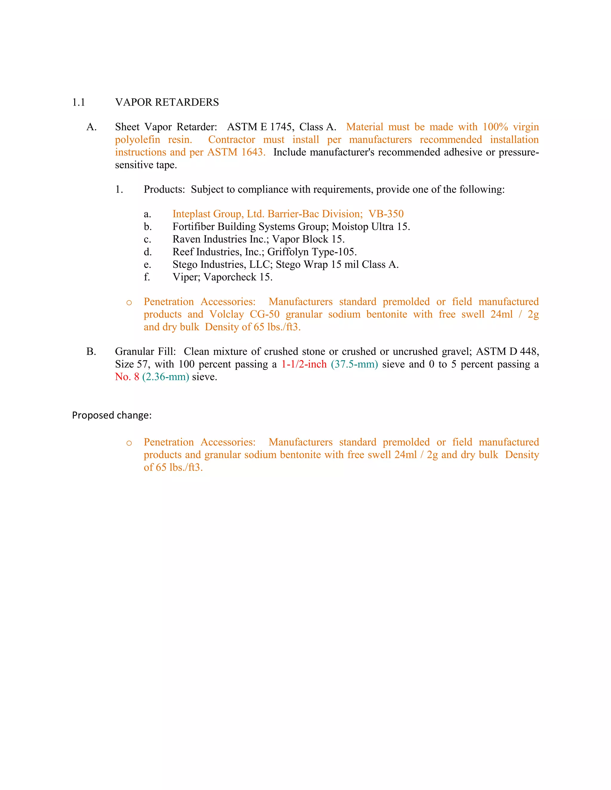 Barrier Bac Bentonite Application | DOCX