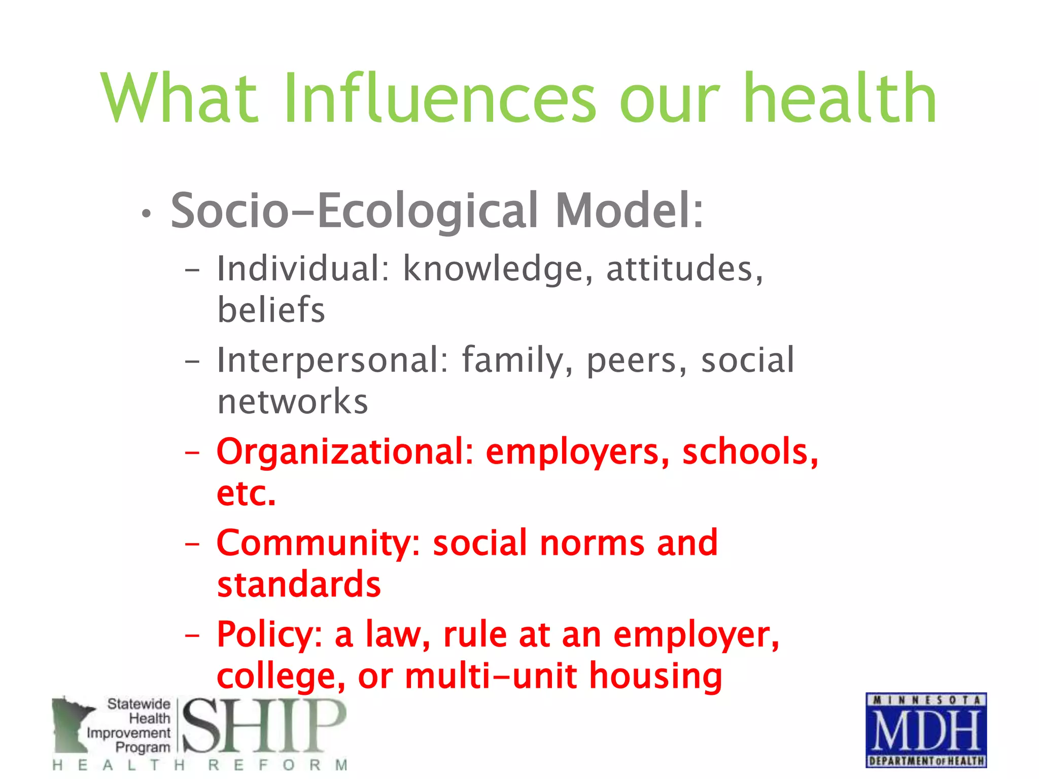 Importance of PSE Change on Workplace Wellness | PPTX