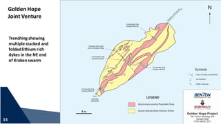 Benton & Sokoman Kraken (Lithium) Presentation - October 2022 | PDF