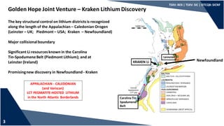 Benton & Sokoman Kraken (Lithium) Presentation - October 2022 | PDF