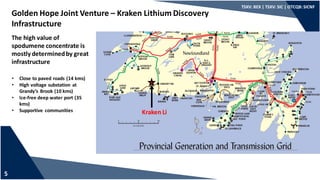 Benton & Sokoman Kraken (Lithium) Presentation - October 2022 | PDF