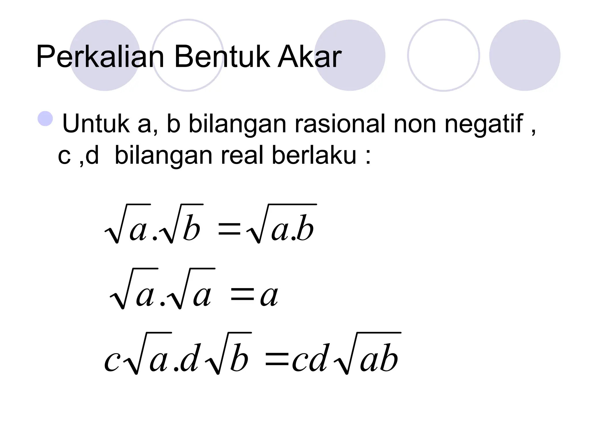bentuk-akar.dan log kelas 10 semseter 2ppt | PPT