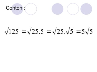 bentuk-akar.dan log kelas 10 semseter 2ppt | PPT