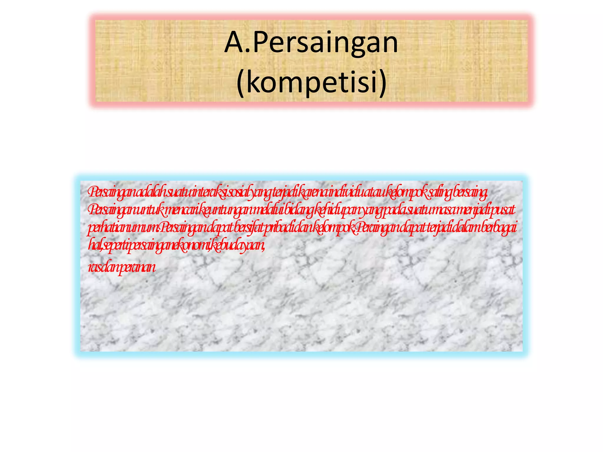 Bentuk bentuk hubungan sosial | PPTX