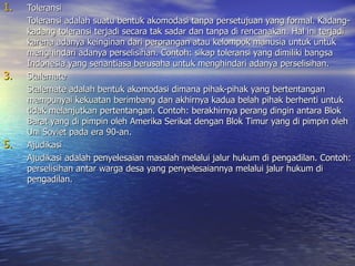 Bentuk bentuk interaksi sosial | PPT