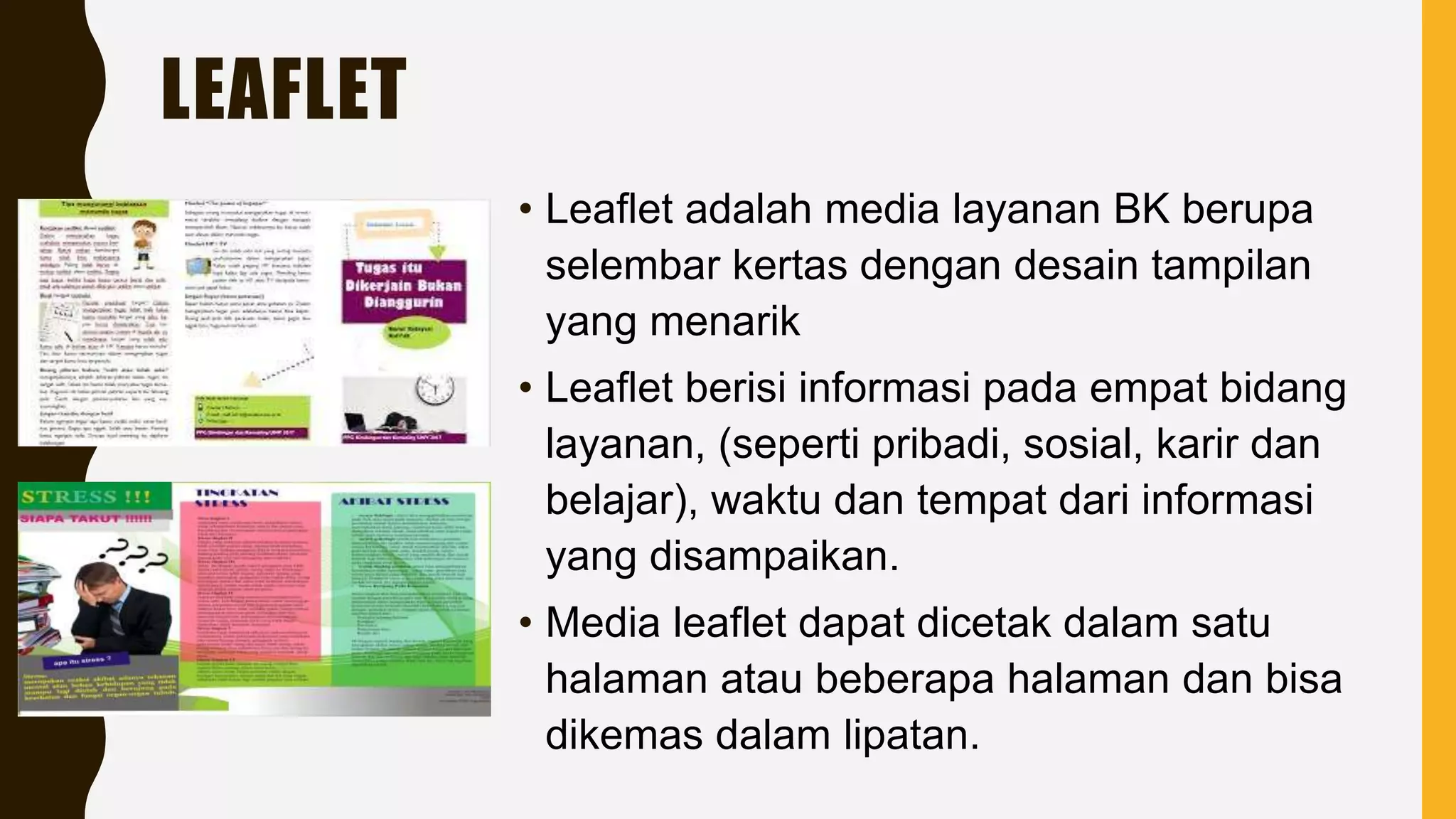 Bentuk bentuk layanan bimbingan dan konseling | PPTX