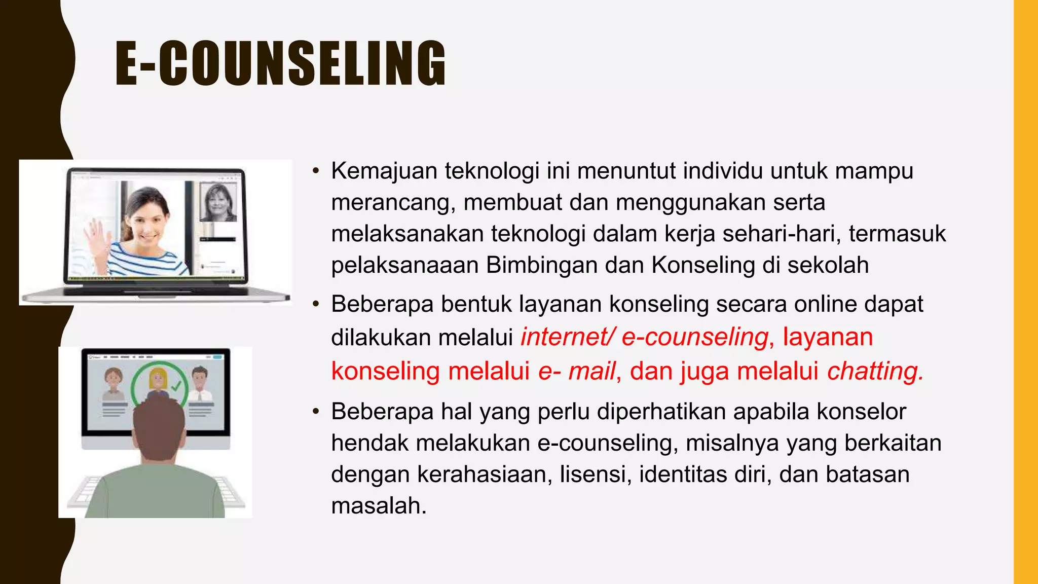 Bentuk bentuk layanan bimbingan dan konseling | PPTX