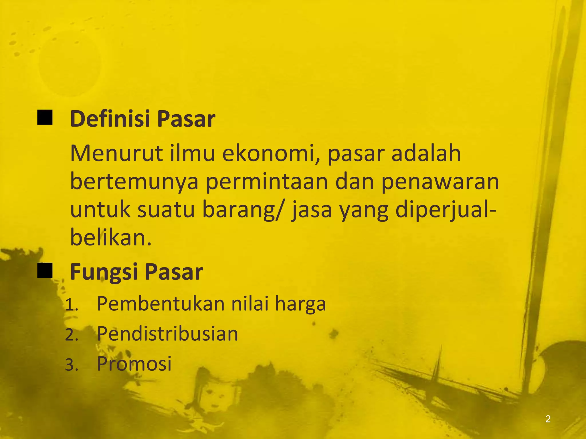 Bentuk bentuk pasar | PPT