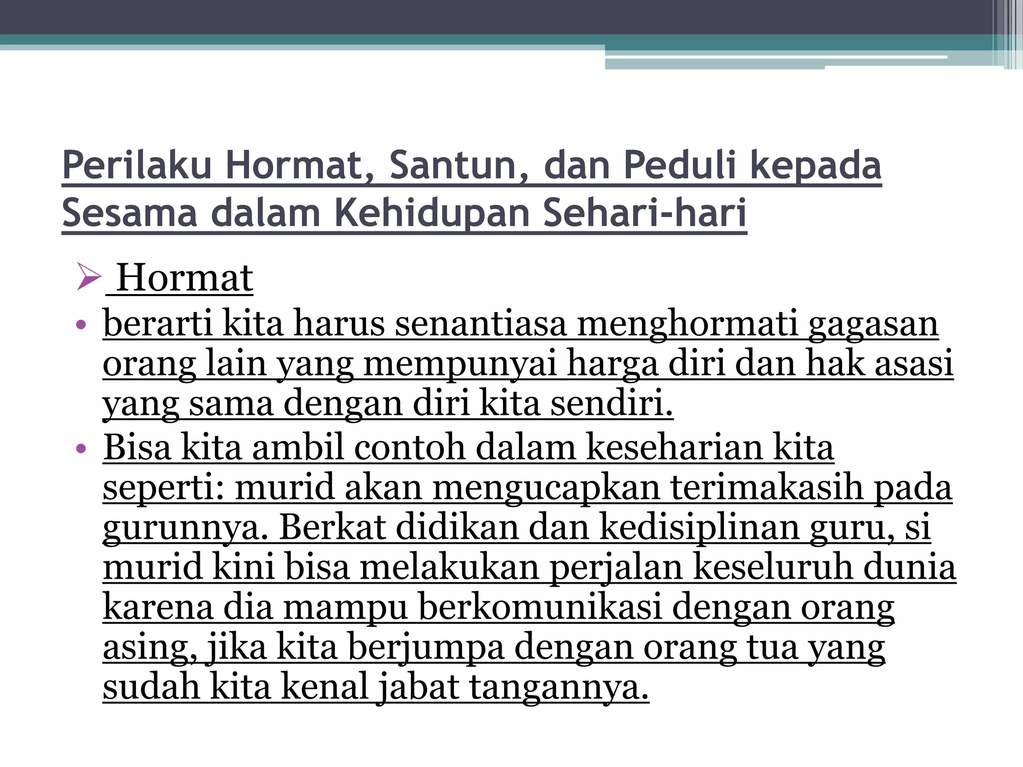 BENTUK-BENTUK PENGHORMATAN PADA ORANG LAIN.pptx