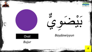 Bentuk (الاشكال) -- Shapes (Bahasa Arab) | PPT