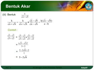 bentuk akar.ppt