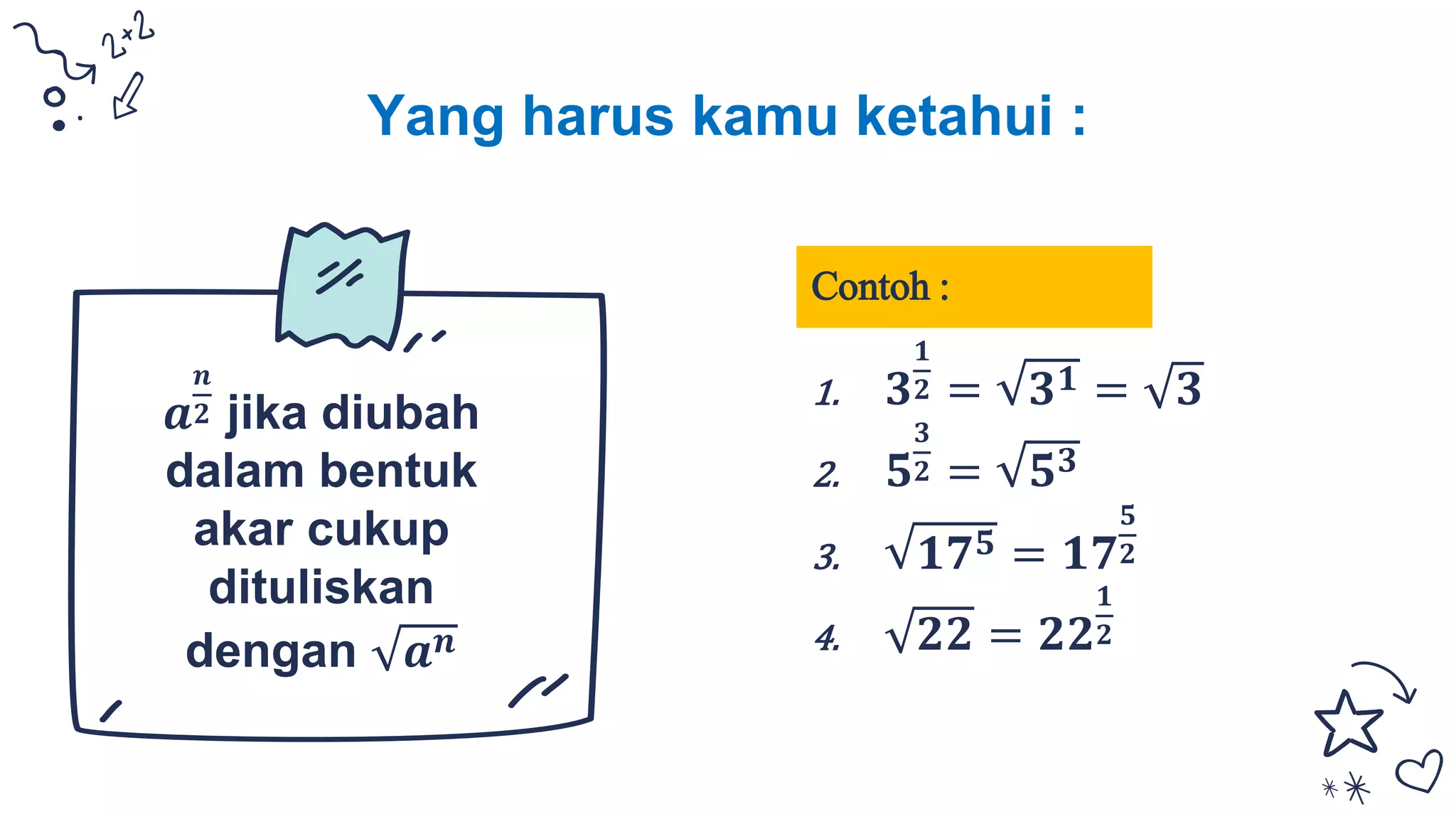 Bentuk Akar Bagian 1 | PPTX