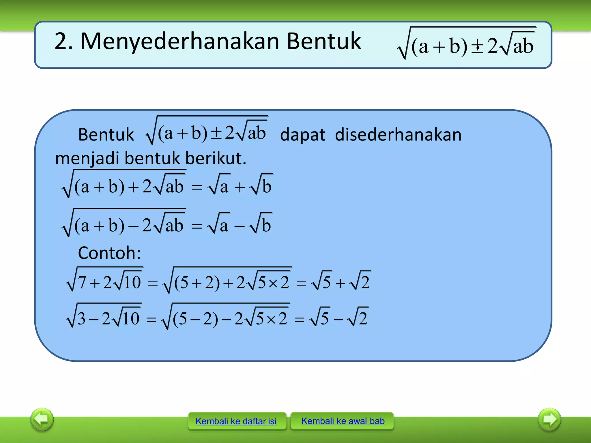 Bentuk Akar Matematika SMA 10.pptx