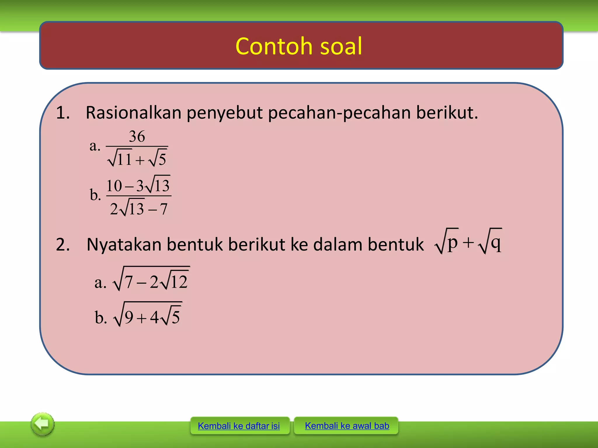 Bentuk Akar Matematika SMA 10.pptx