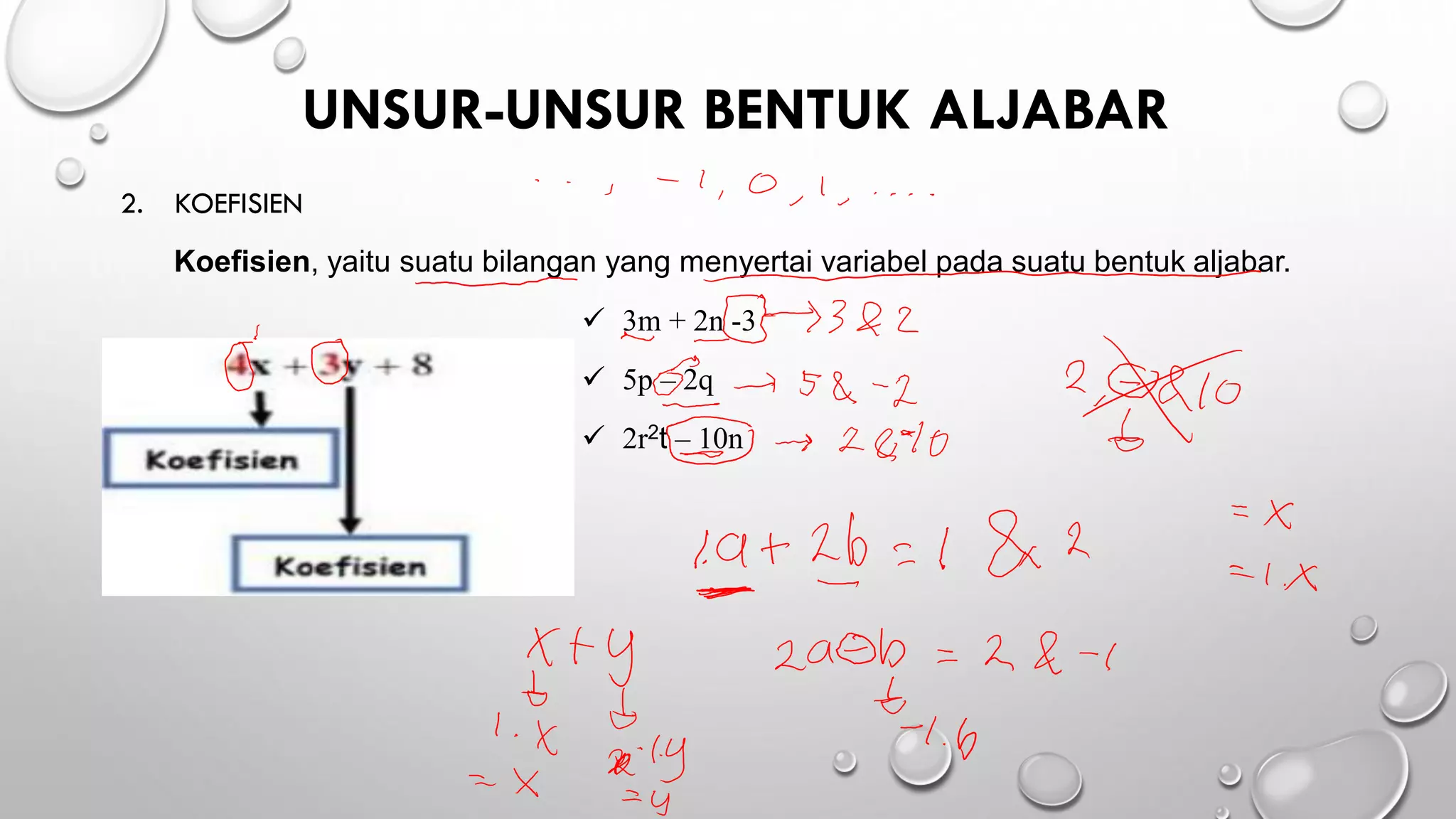 Bentuk aljabar dan Operasi Hitung | PDF