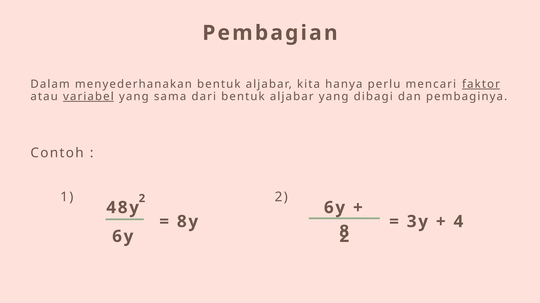 bentuk aljabar 2.pptx aljabar dalam kalimat matematika | PPTX