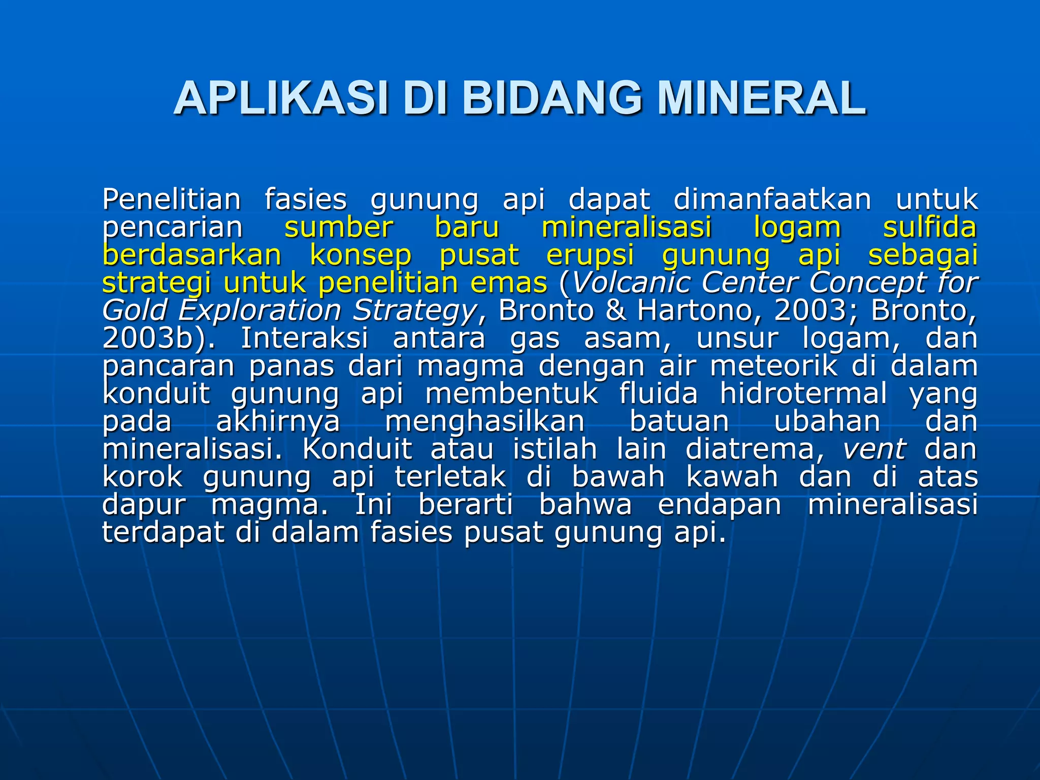 BENTUKAN LAHAN OLEH VULKANISME.ppt