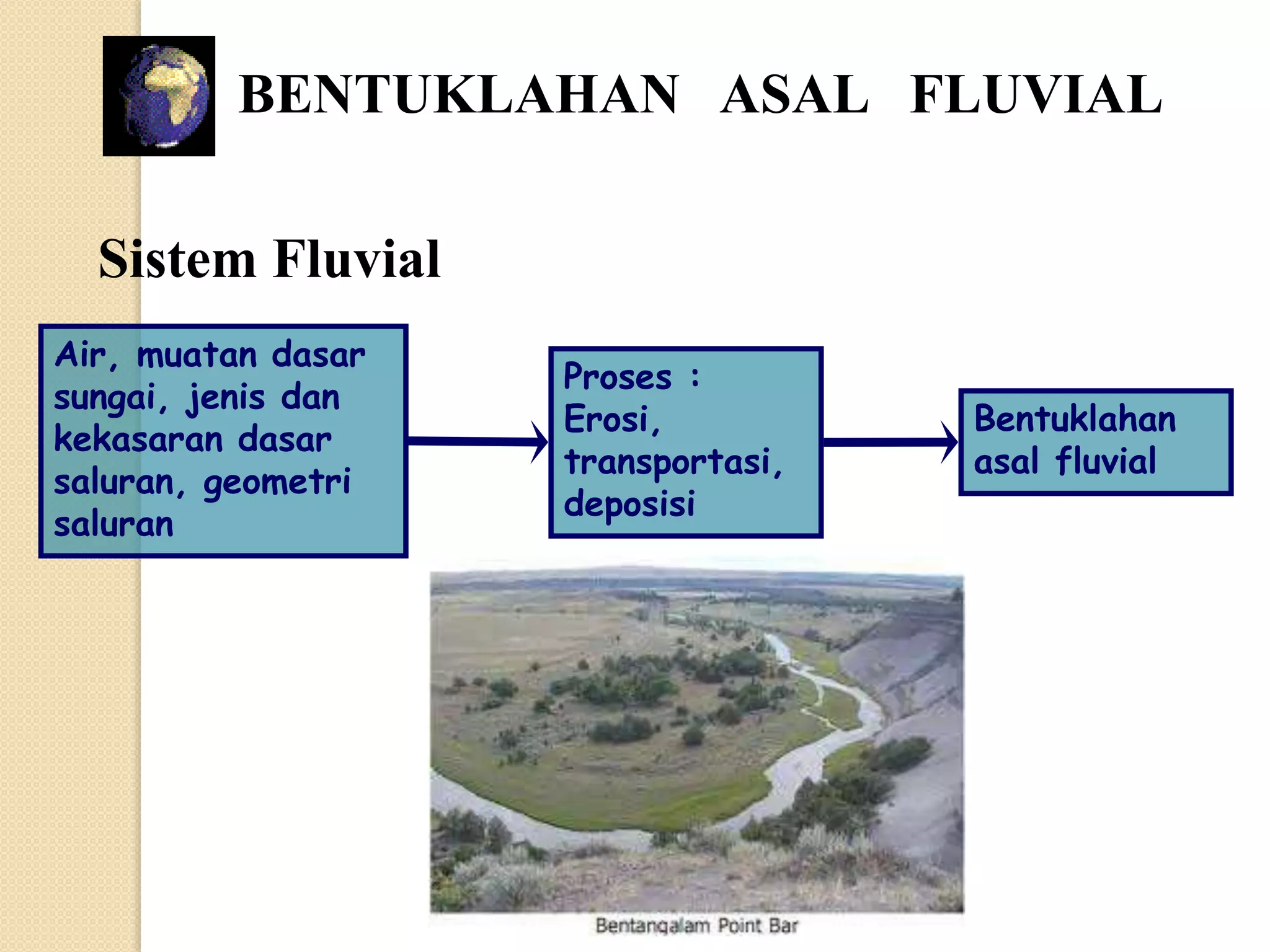 Bentuk asal fluvial | PPTX