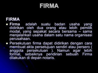 bentuk badan usaha 10.ppt