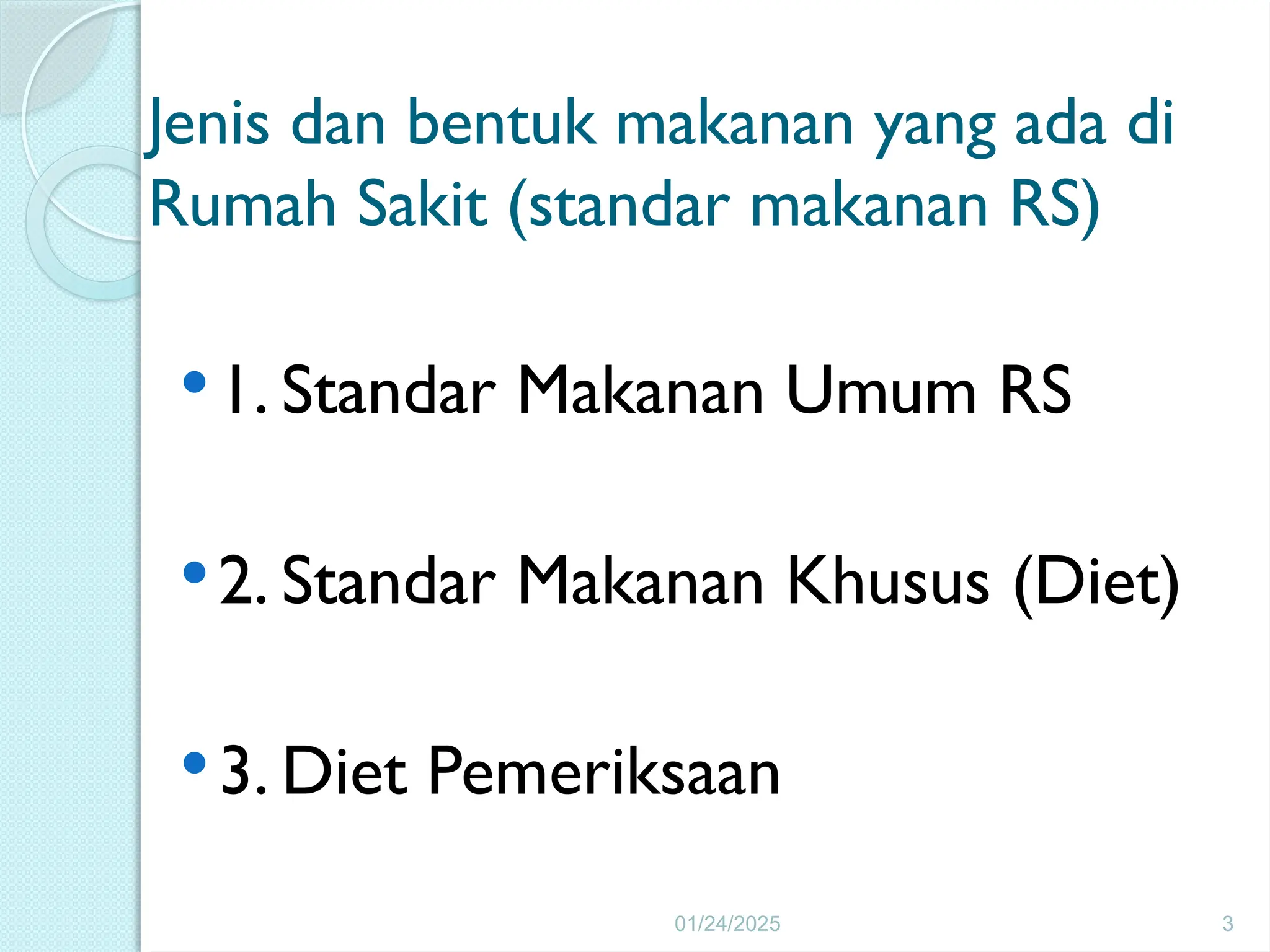 Bentuk dan Jenis Makanan di Rumah sakittx | PPTX